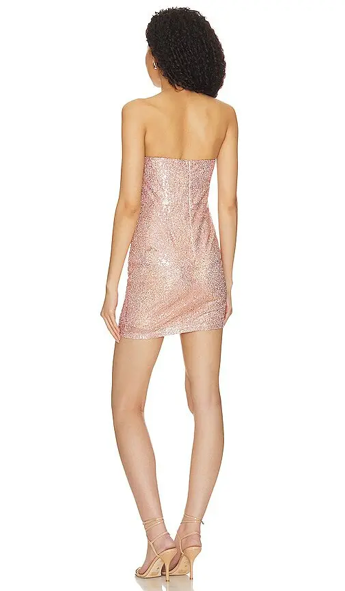Superdown Stevie Sweetheart Mini Dress - Blush