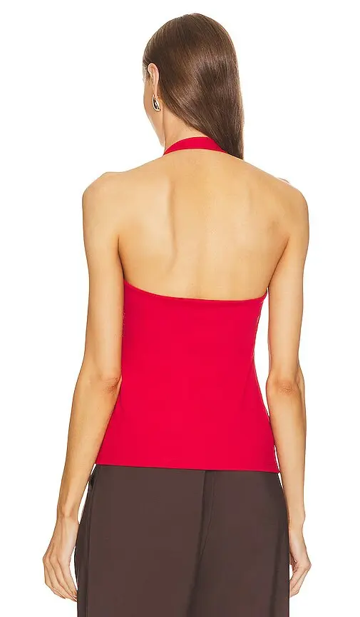 Susana Monaco Halter Top - Red