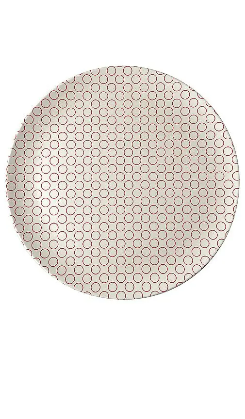 XENIA TALER Circles Dinner Set Of 4 - Orange