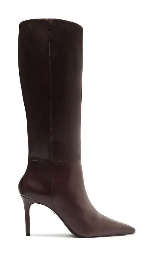 Schutz Mikki Up Boot - Chocolate