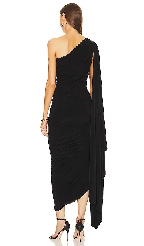 Norma Kamali Diana Gown With Sleeve
