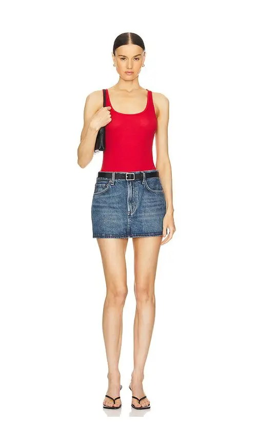 Michael Lauren Basic Rib Tank