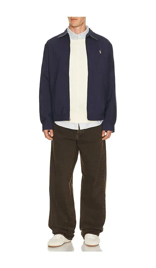 Polo Ralph Lauren Bi-swing Windbreaker Jacket - Blue