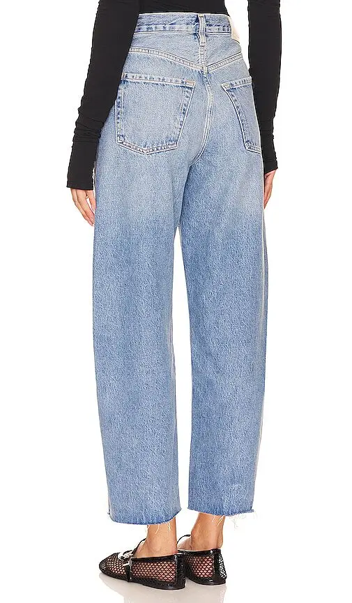 Citizens Of Humanity Ayla Crop Jeans With Undone Hem