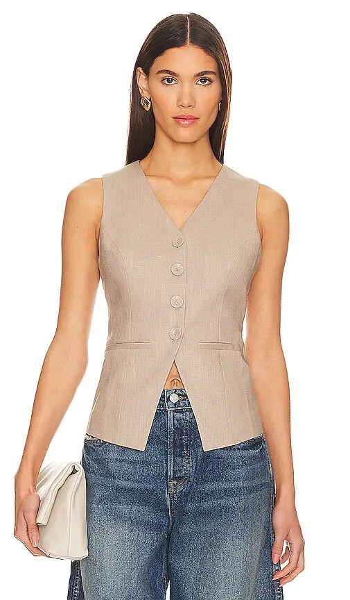 Heartloom Silvie Vest - Tan