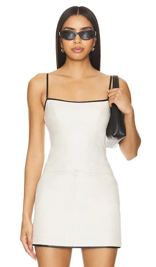 LOVERS AND FRIENDS X Maggie Macdonald Miles Top - Neutral