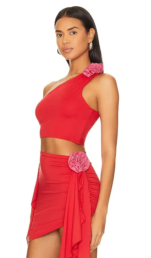 LOVERS AND FRIENDS Cordelia Top - Red