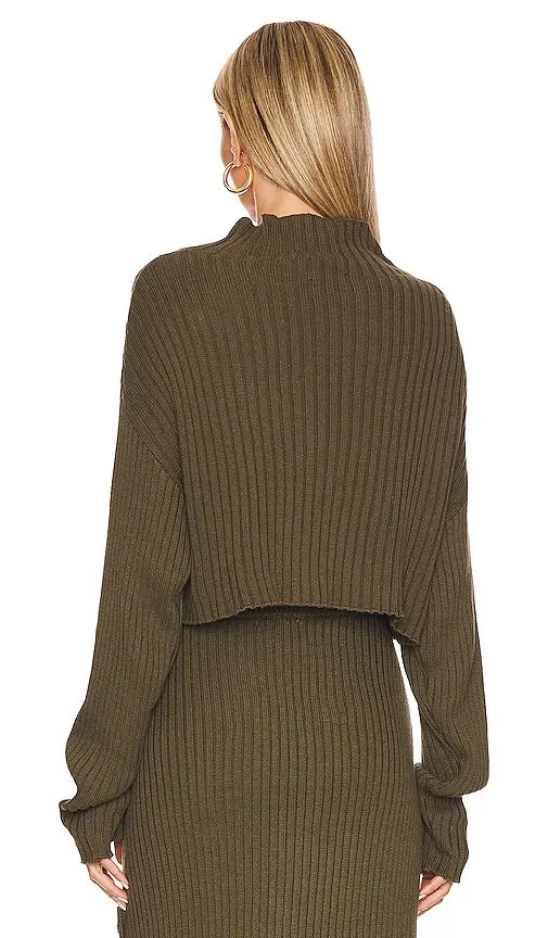 BOBI Cropped Pullover In . Also