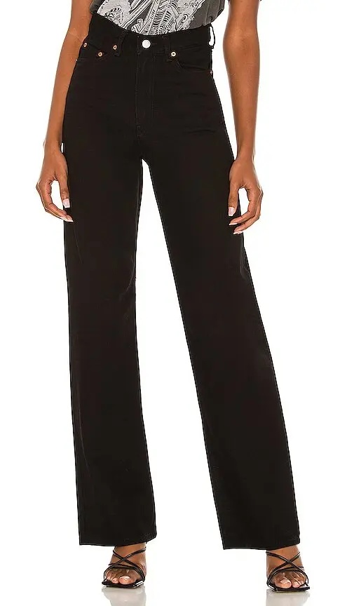 DR. DENIM Echo Straight Jeans - Black