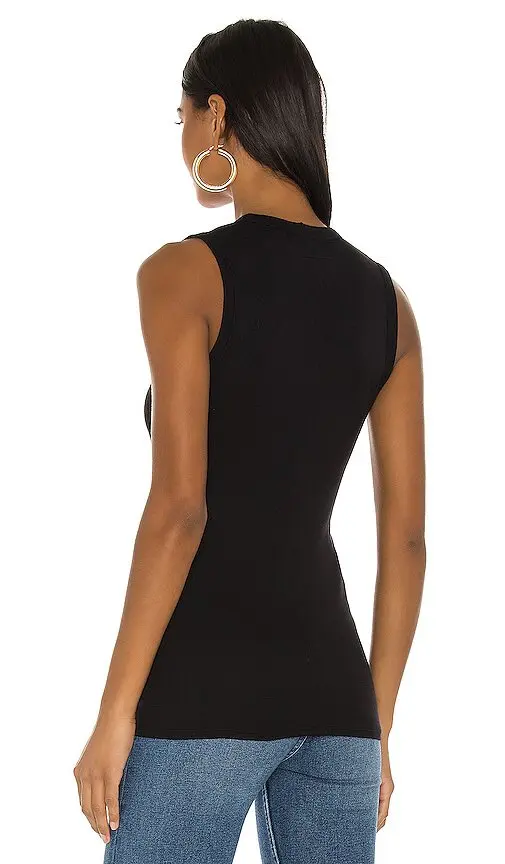 Enza Costa Supima Cotton Essential Sleeveless U Tank