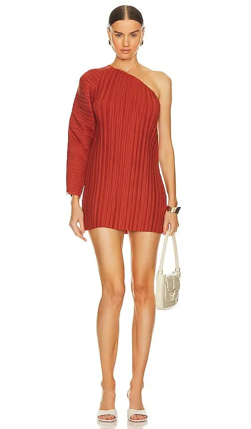 Song Of Style Anisah Mini Dress - Rust