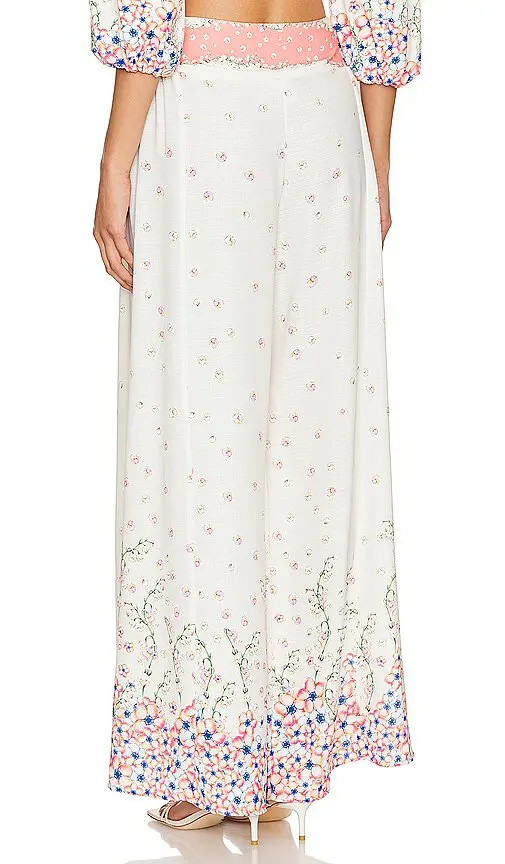 Agua Bendita Mar Printed Trousers
