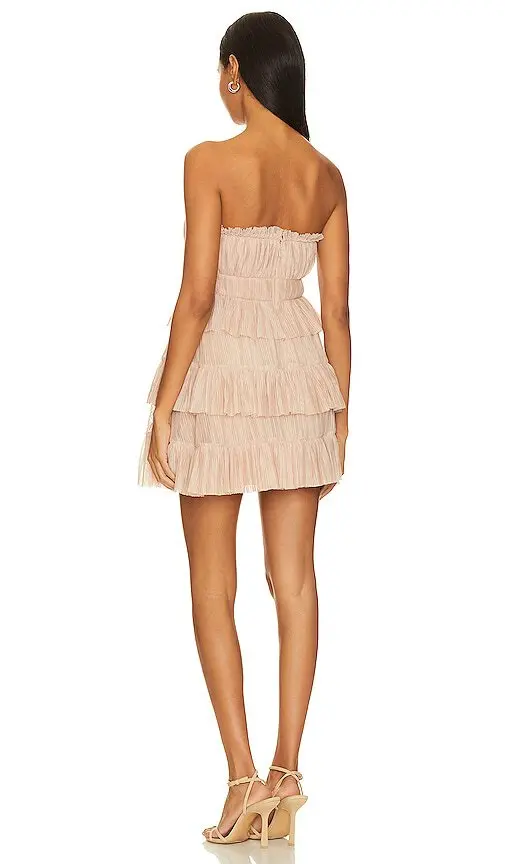 LOVERS AND FRIENDS Barlow Mini Dress - Neutral