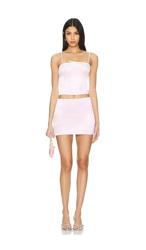MORE TO COME Jessie Skirt Set In . Also - Pink