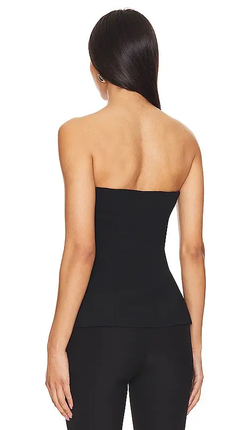 Amanda Uprichard X Revolve Kourt Strapless Top - Black