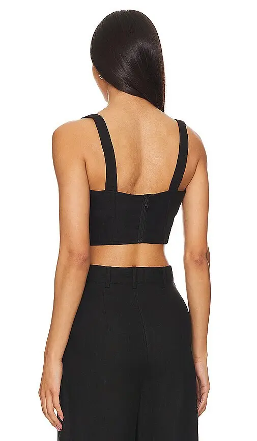 Bardot Linen Corset