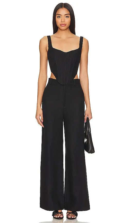 Bardot Linen Corset