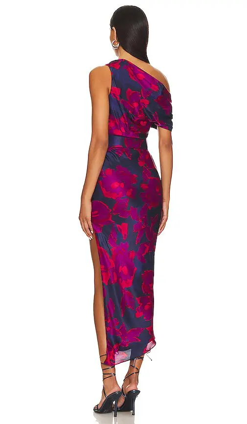 NICHOLAS Calantha Off-the-shoulder Midi Dress
