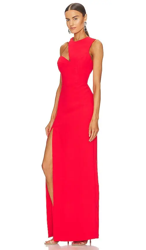 Amanda Uprichard X Revolve Gilda Gown - Red