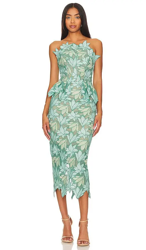 ELLIATT Vinyles Midi Dress - Mint