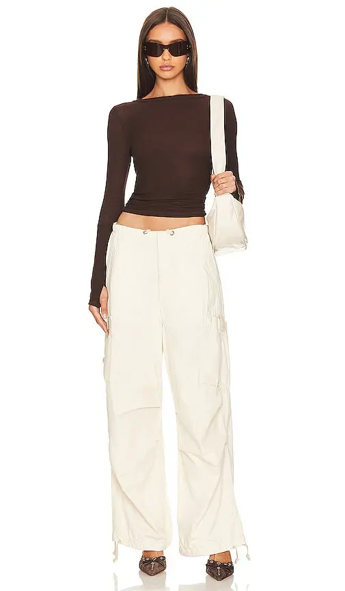 Michael Lauren Sorento Snap Cuff Top