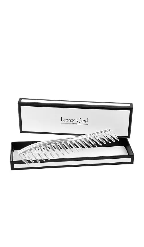 Leonor Greyl Paris Detangling Comb - White