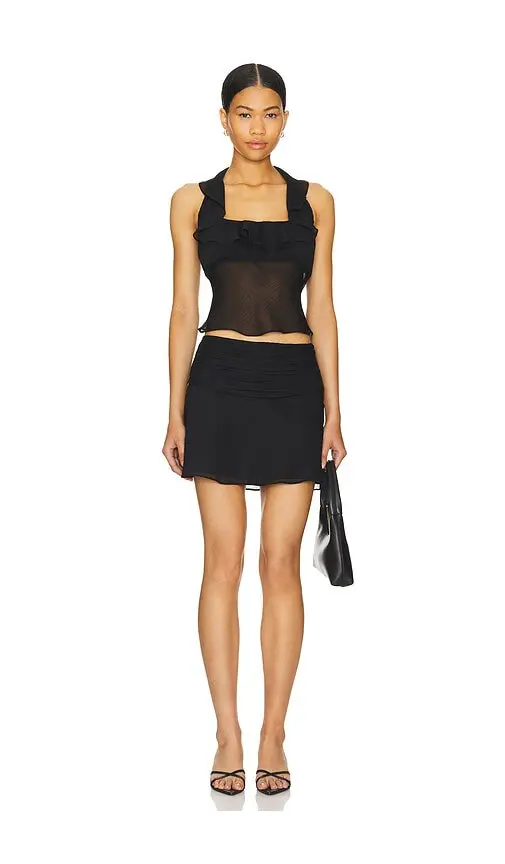 NIA Verbena Top - Black