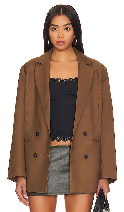 Lioness Wyoming Blazer - Chocolate
