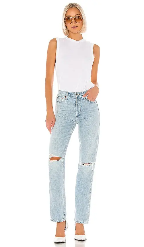 RE/DONE High Rise Loose Jeans