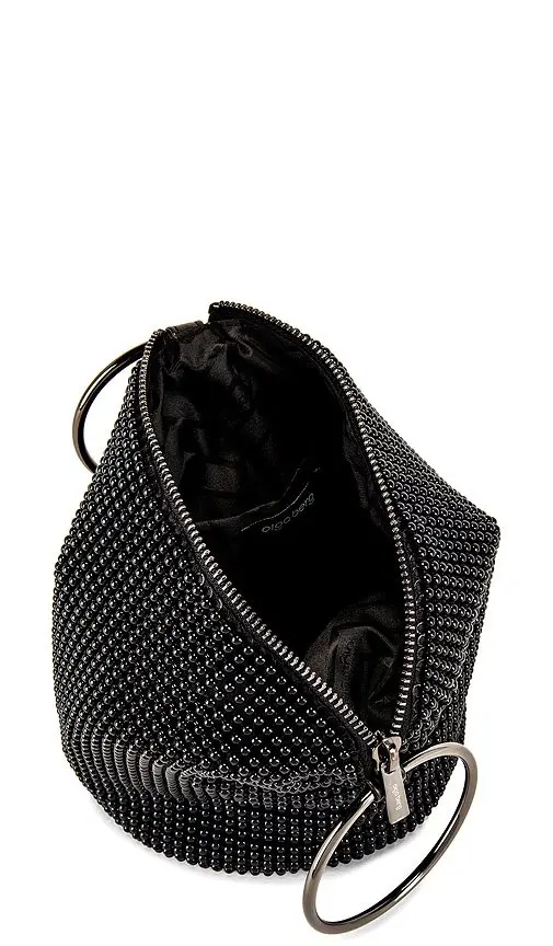 OLGA BERG Bianca Ball Mesh Handle Bag