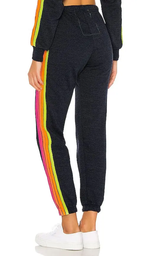 Aviator Nation 5 Stripe Sweatpants - Navy