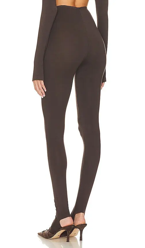 Norma Kamali Legging With Footie In . Also