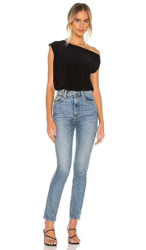Norma Kamali X Revolve Drop Shoulder Top