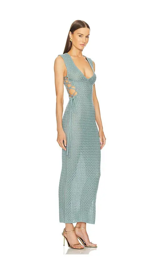 MICHAEL COSTELLO X Revolve Kyle Maxi Dress In . Also - Teal