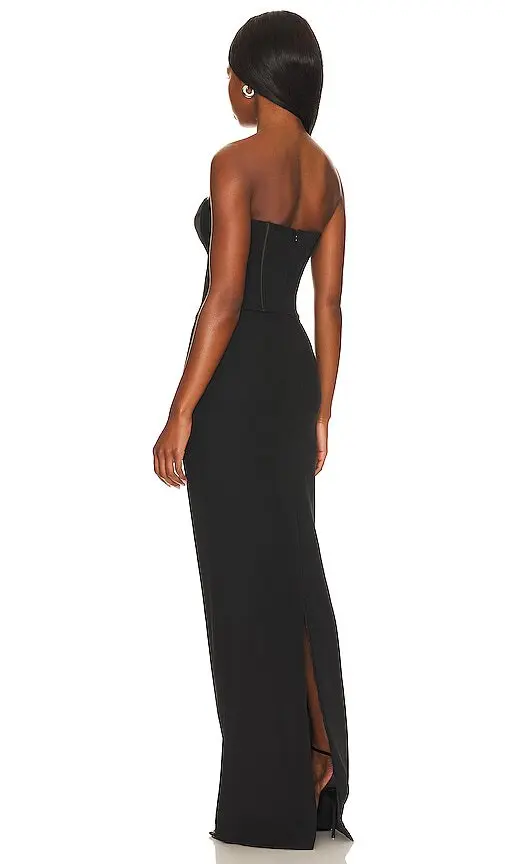Retrofete Luna Strapless Corset Maxi Dress