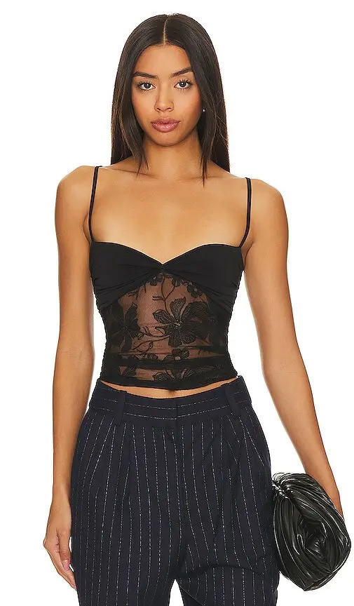 MUSIER PARIS Lalou Lace Top