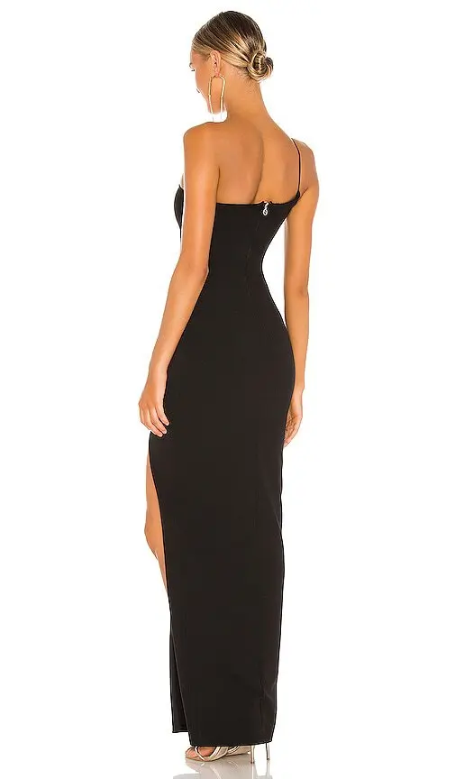 NOOKIE Lust One Shoulder Gown - Black