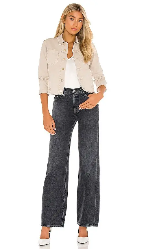 L'Agence Janelle Slim Jacket - Cream