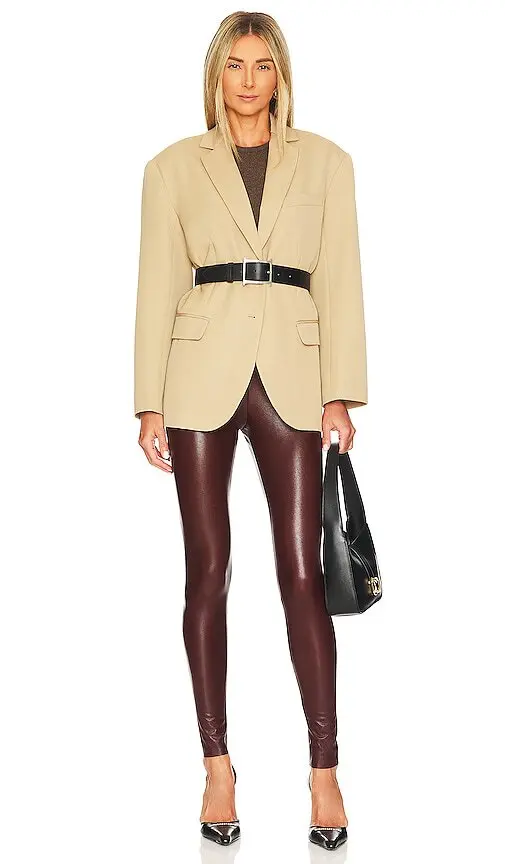 Commando Faux Leather Legging In . Also - Wine