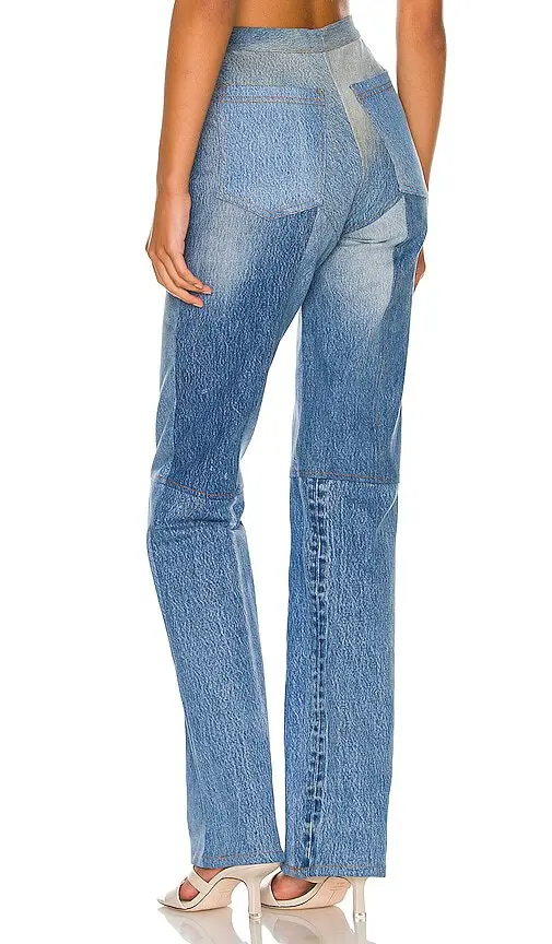 EB DENIM Lace Up Jeans In . Also