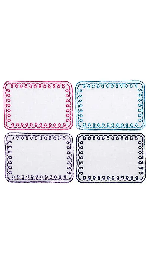 DEAR ANNABELLE Loopy Cocktail Napkins - Multi