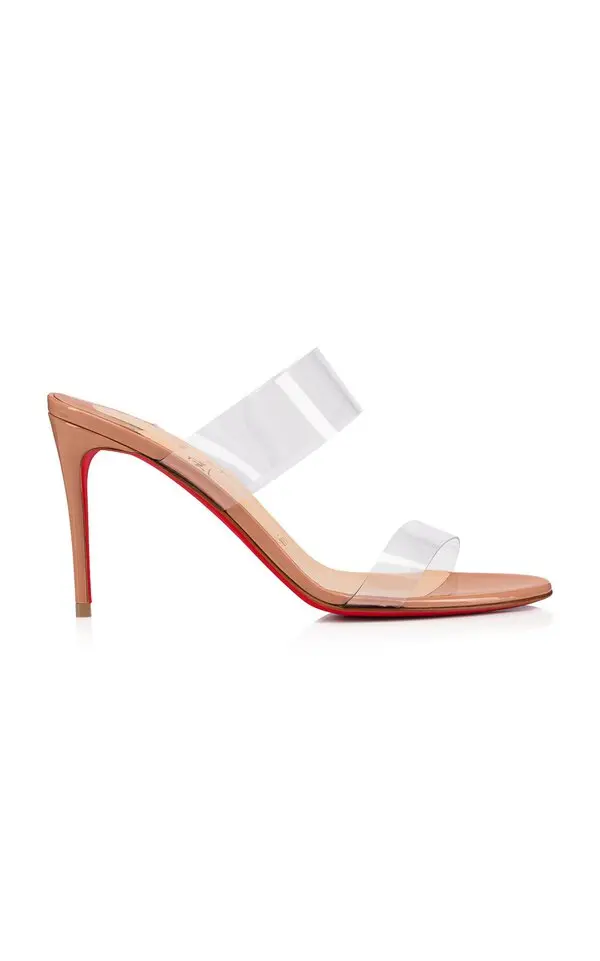 CHRISTIAN LOUBOUTIN Just Nothing 85mm Sandals - Neutral