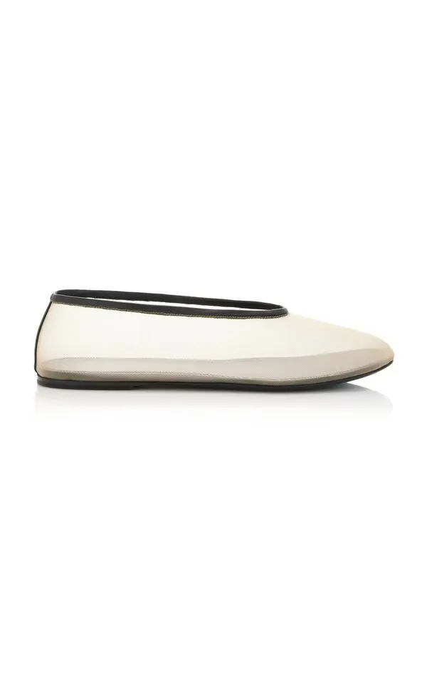 Khaite Marcy Mesh Flats