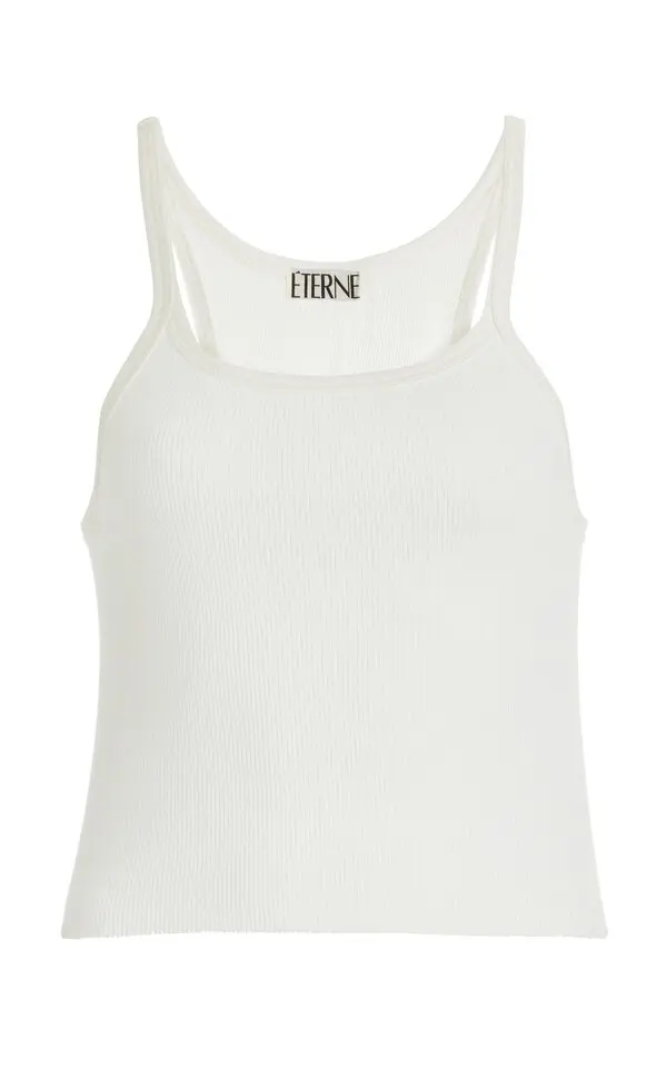 Eterne Ribbed Tank - Ivory