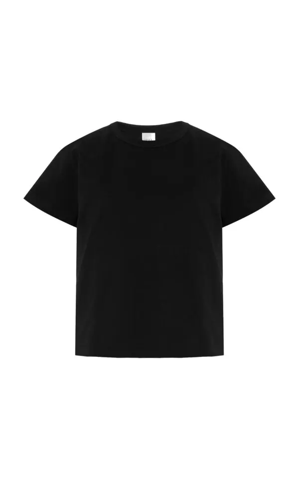LESET The Margo Cotton T-shirt - Black