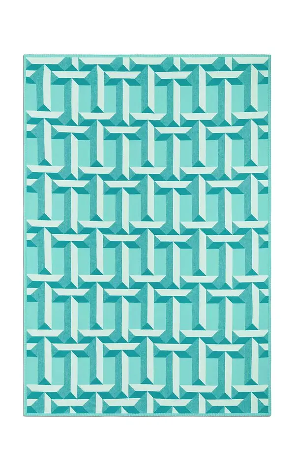 Tiffany & Co. T True Wool-cashmere Blanket - Blue