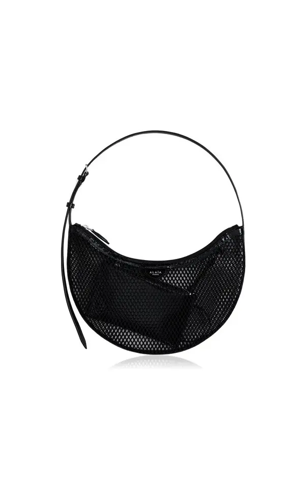 Alaïa Demi Shoulder Bag - Black