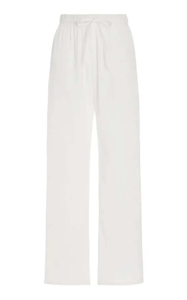 Eterne Willow Cotton Pants - Ivory