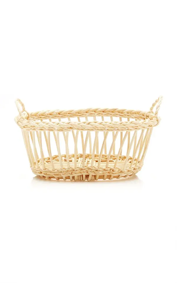 MODA DOMUS Small Wicker Basket - Neutral