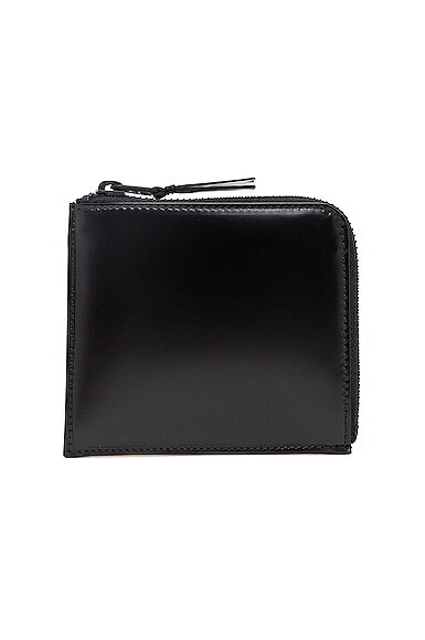 Comme Des Garçons 3/4 Zip Wallet - Black
